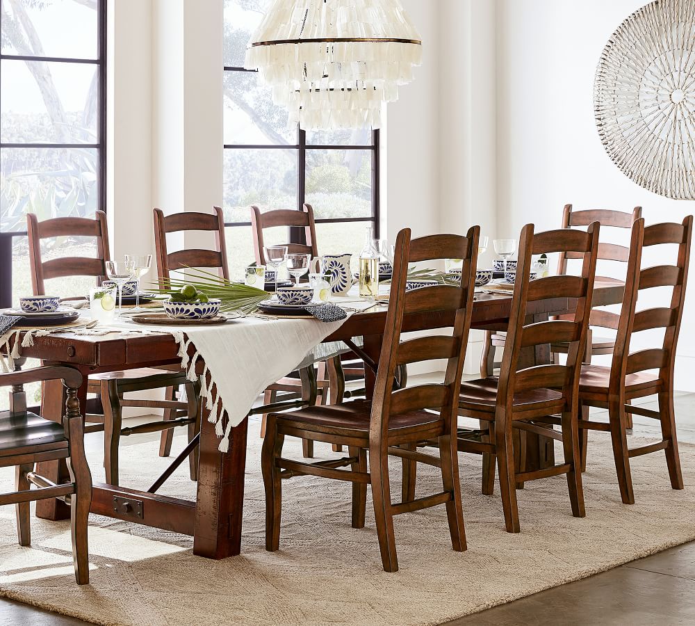 Wynn Ladderback Dining Chair | Pottery Barn