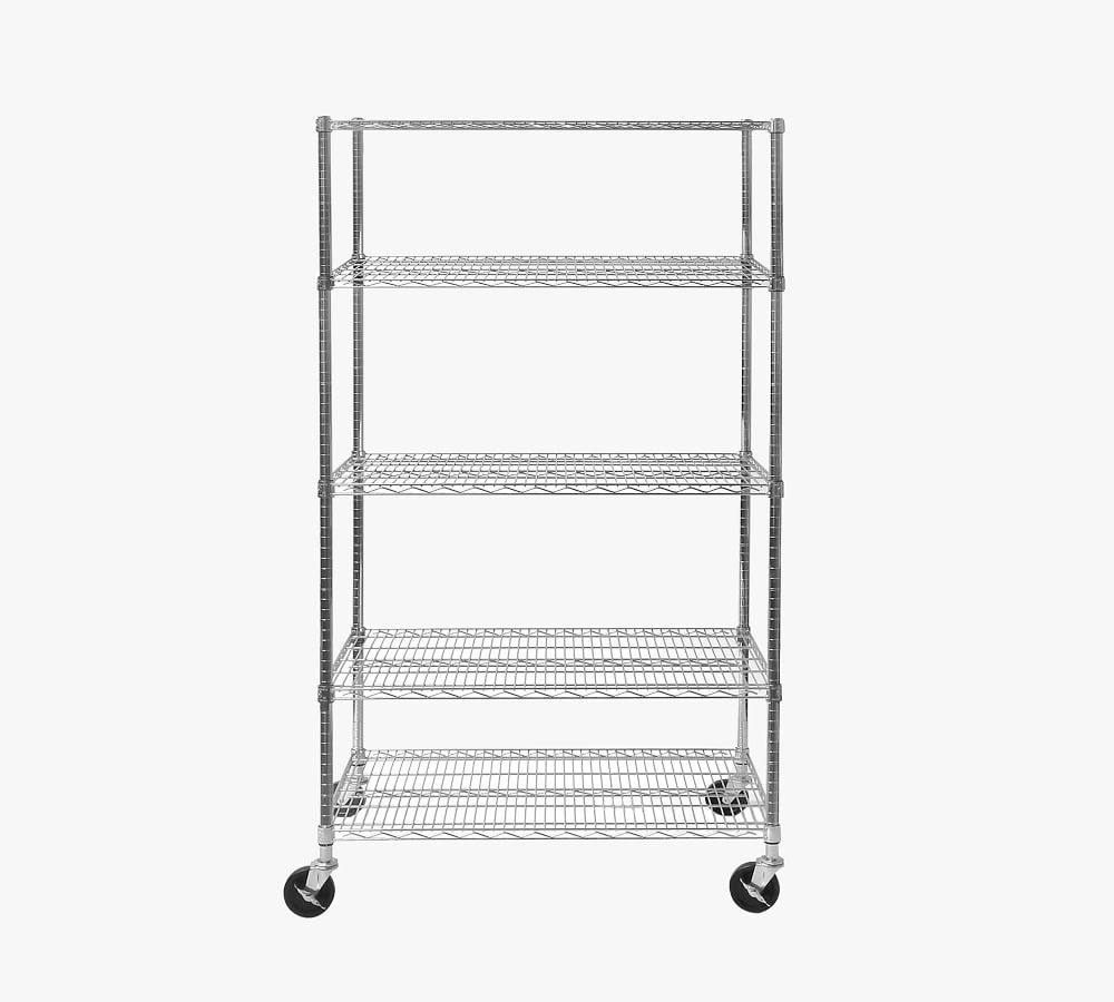 Wire Rolling Storage Cart | Pottery Barn
