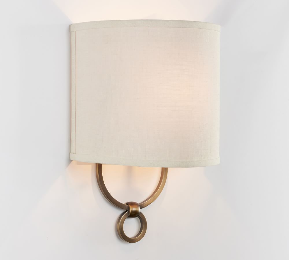 Francis Shaded Sconce | Pottery Barn