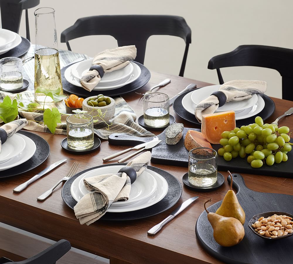 Chateau Handcrafted Acacia Wood Round Cheese & Charcuterie Boards ...