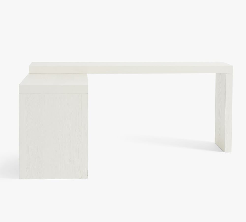 Dillon 70" L-Shaped Peninsula Desk - ADA | Pottery Barn