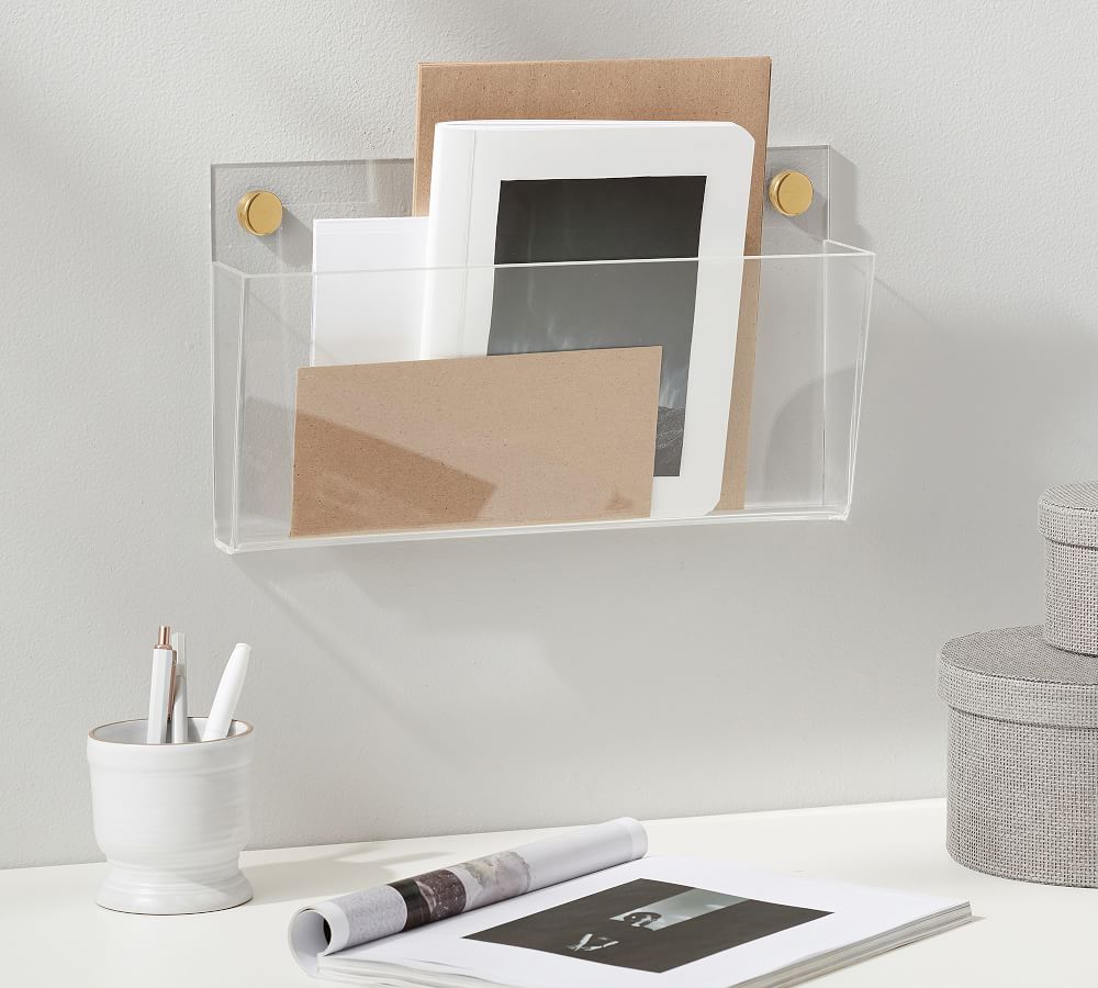 Acrylic File Bin | Pottery Barn