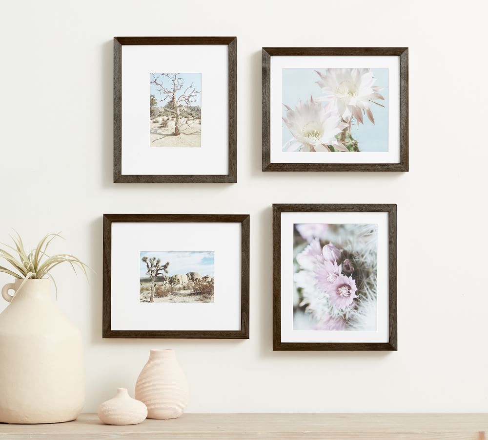 Multi-Mat Wood Gallery Tabletop Frames | Pottery Barn