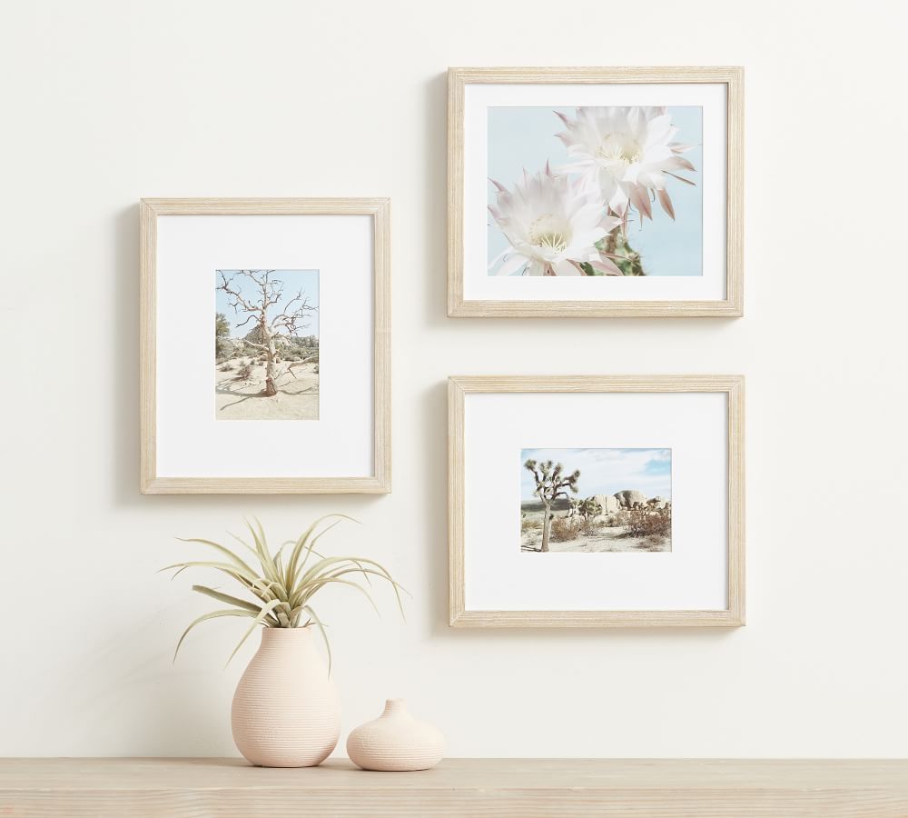 Multi-Mat Wood Gallery Tabletop Frames | Pottery Barn