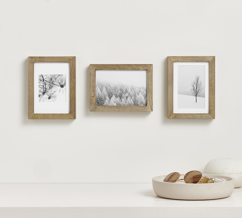 Multi-Mat Wood Gallery Tabletop Frames | Pottery Barn