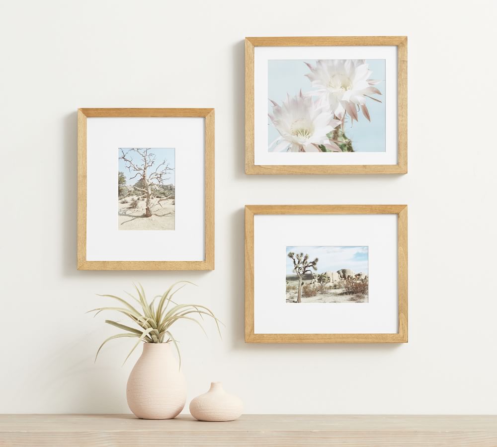 Multi-Mat Wood Gallery Tabletop Frames | Pottery Barn