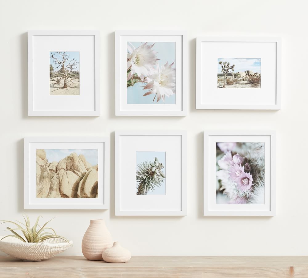 Multi-Mat Wood Gallery Tabletop Frames | Pottery Barn
