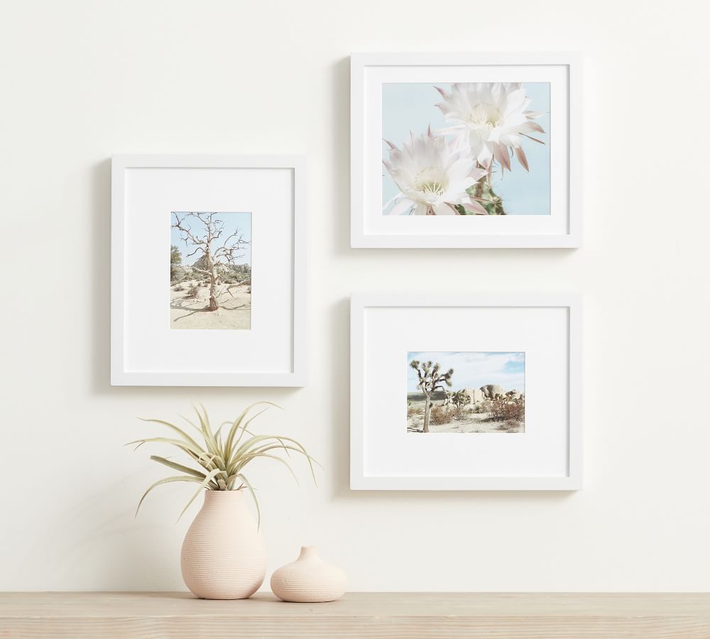 Multi-Mat Wood Gallery Tabletop Frames | Pottery Barn