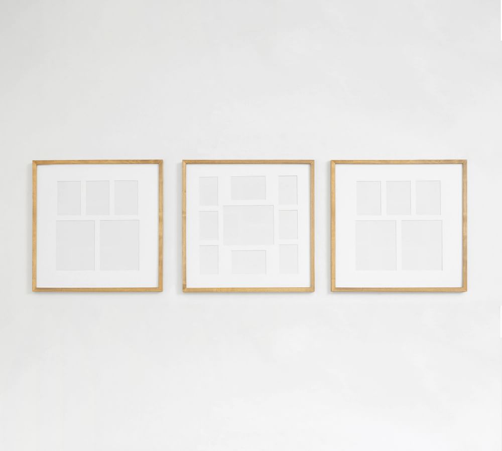 Multi-Mat Wood Gallery Frames | Pottery Barn
