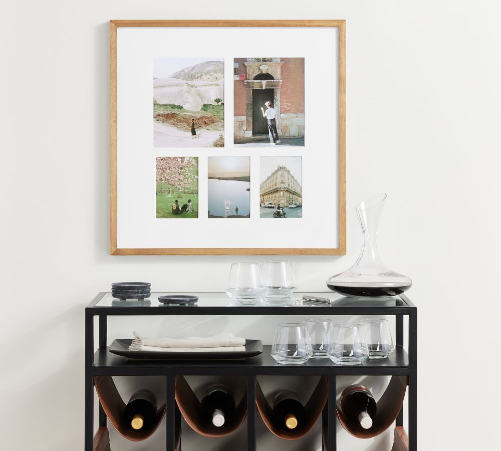 Multi-Mat Wood Gallery Frames | Pottery Barn