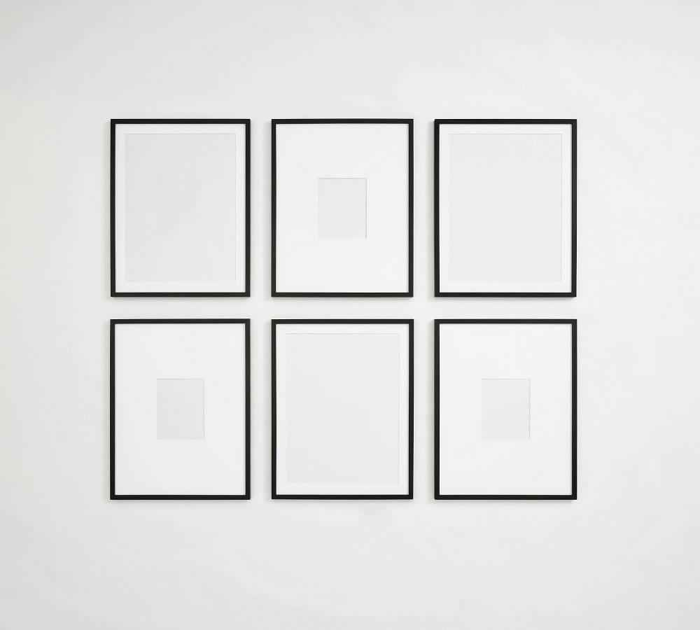 Multi-Mat Wood Gallery Oversized Frames | Pottery Barn
