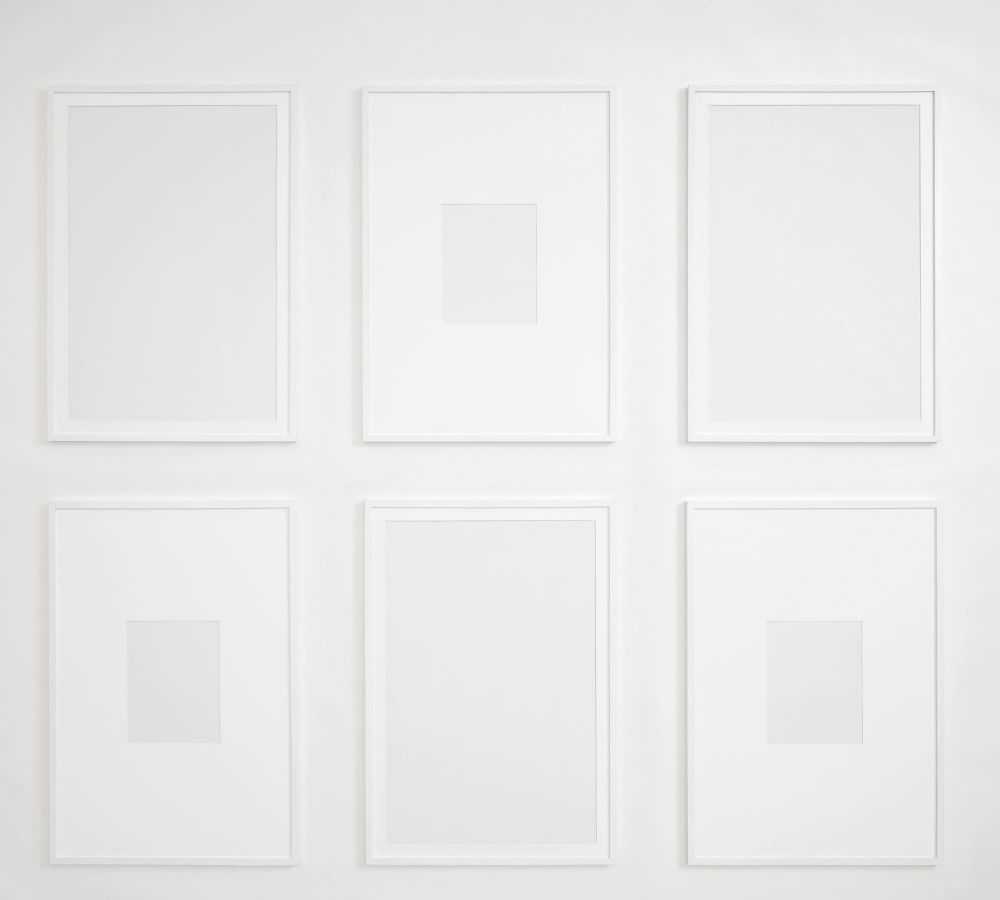 Multi-Mat Wood Gallery Oversized Frames | Pottery Barn