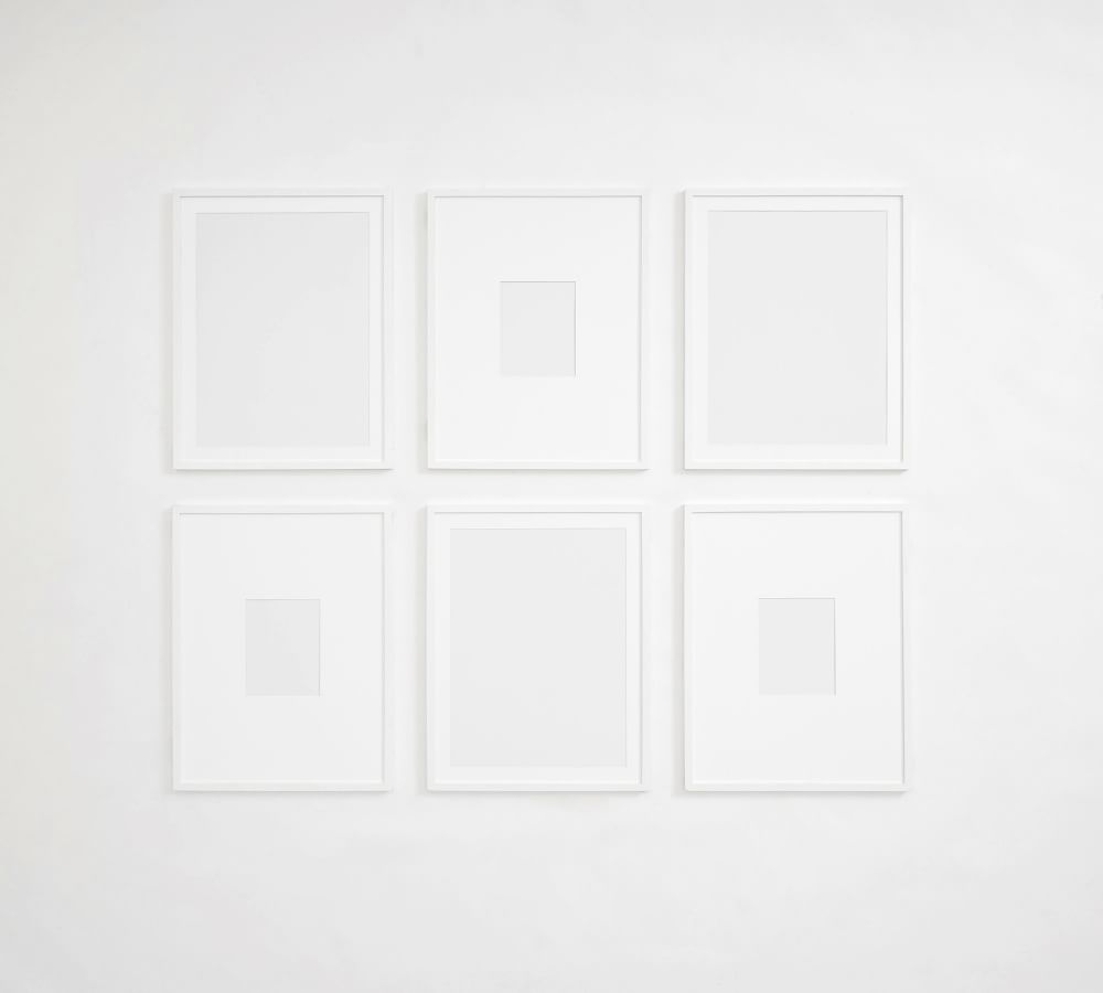 Multi-Mat Wood Gallery Oversized Frames | Pottery Barn