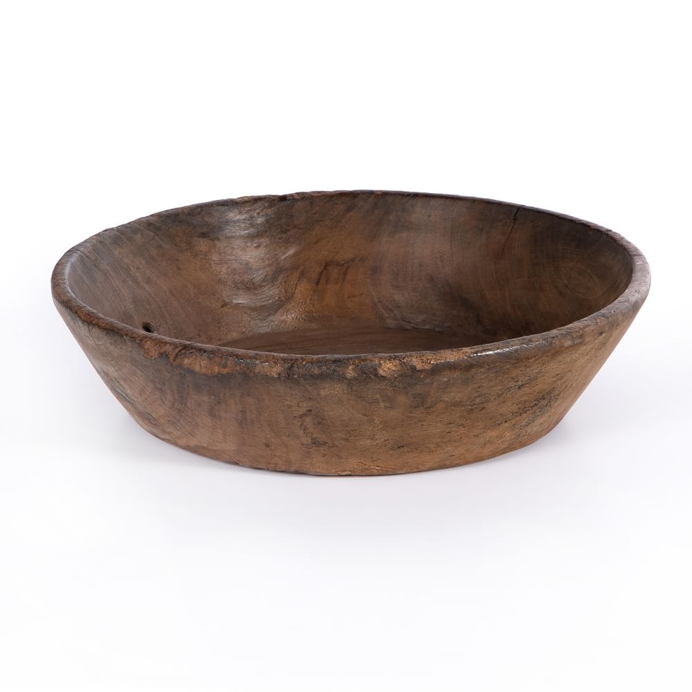 Found Reclaimed Wood Bowl | Pottery Barn
