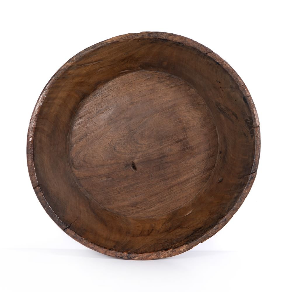 Pottery Barn Wooden Bowl