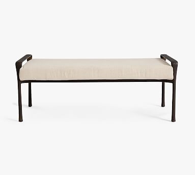OPEN BOX: Bodhi King Bench, Bronze, 63.5"L | Pottery Barn