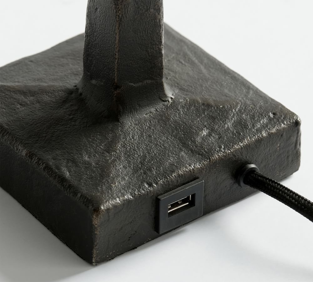 Porter Metal USB Table Lamp | Pottery Barn