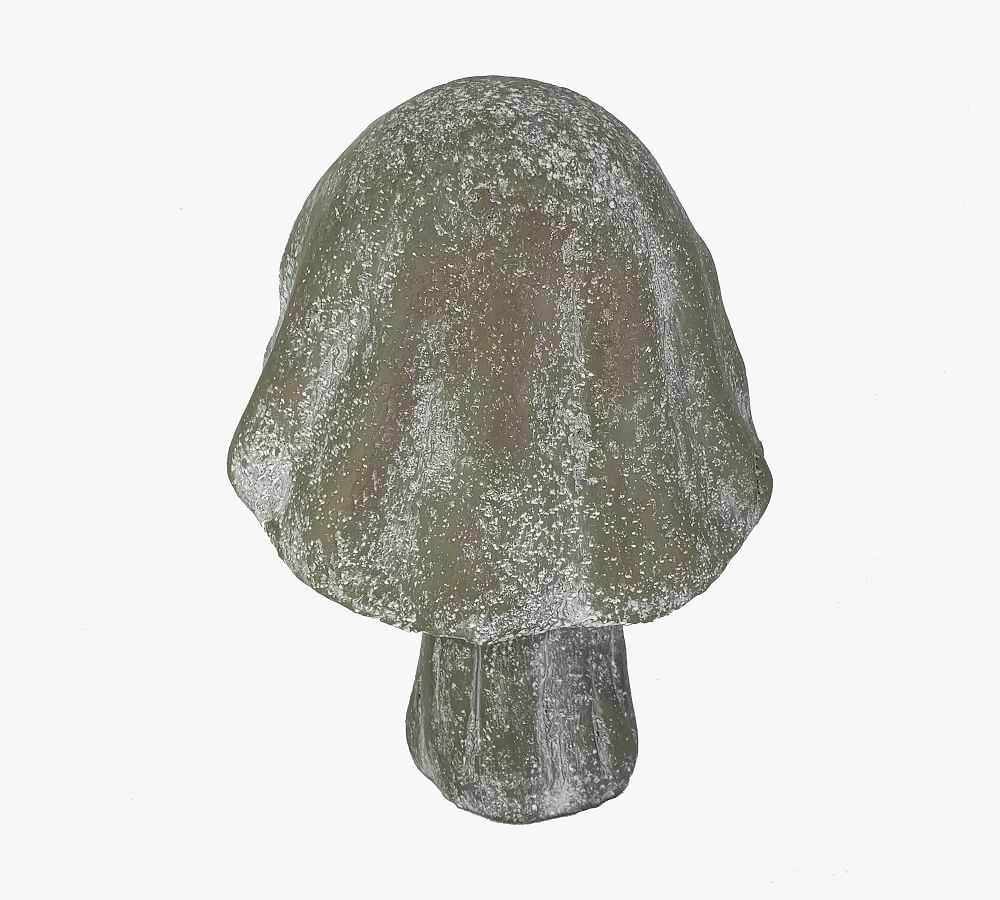 Gray Mushroom Garden Object | Pottery Barn