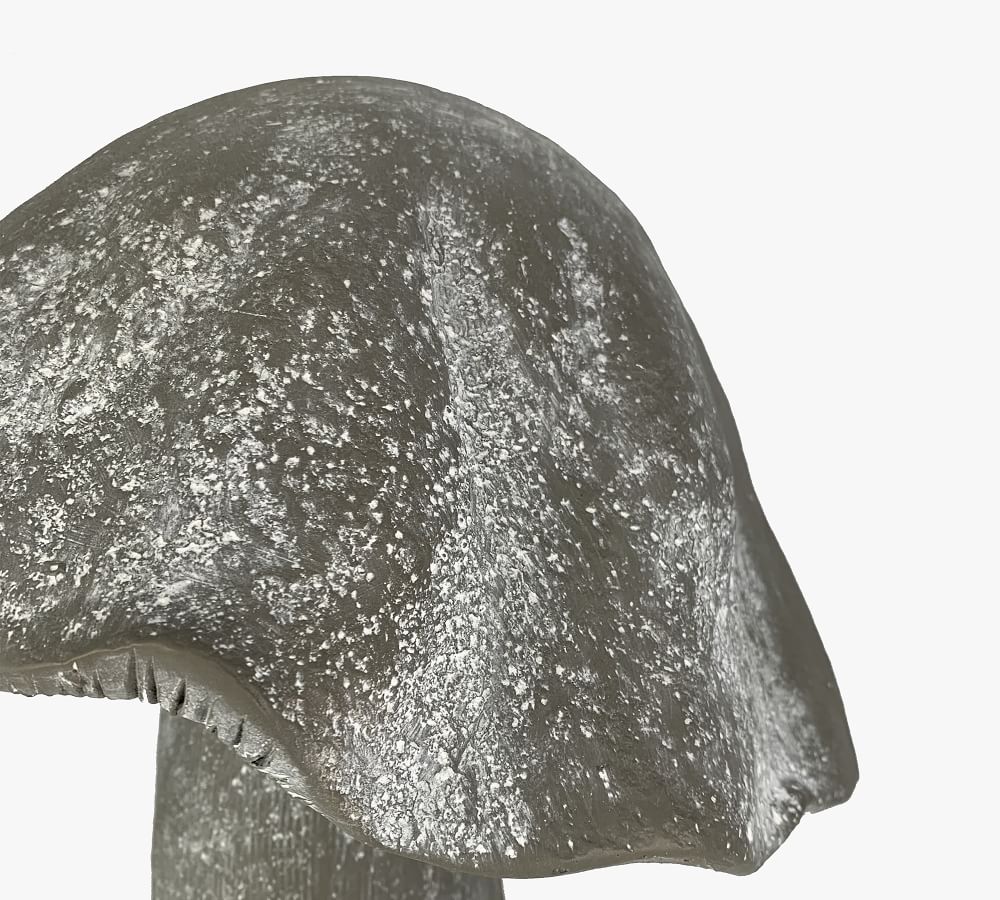 Gray Mushroom Garden Object | Pottery Barn