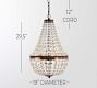 Pottery Barn Mia Chandelier