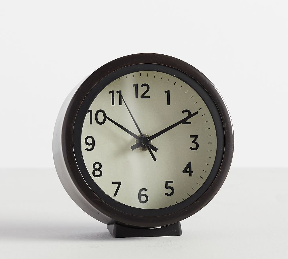 Classic Desktop Clock | Pottery Barn
