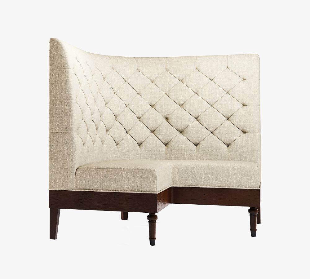 Hayworth High Back Upholstered Banquette | Pottery Barn