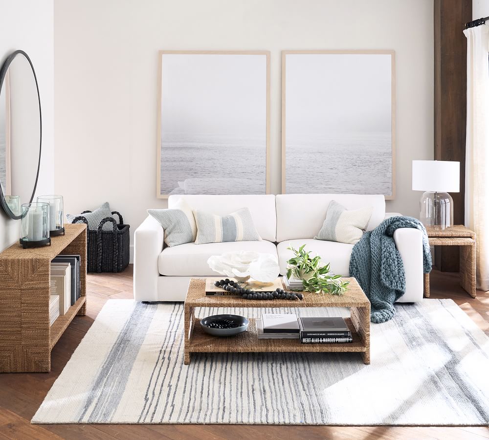 Karson Hand-Tufted Wool Rug | Pottery Barn