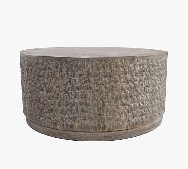 Sia 40" Round Coffee Table | Pottery Barn