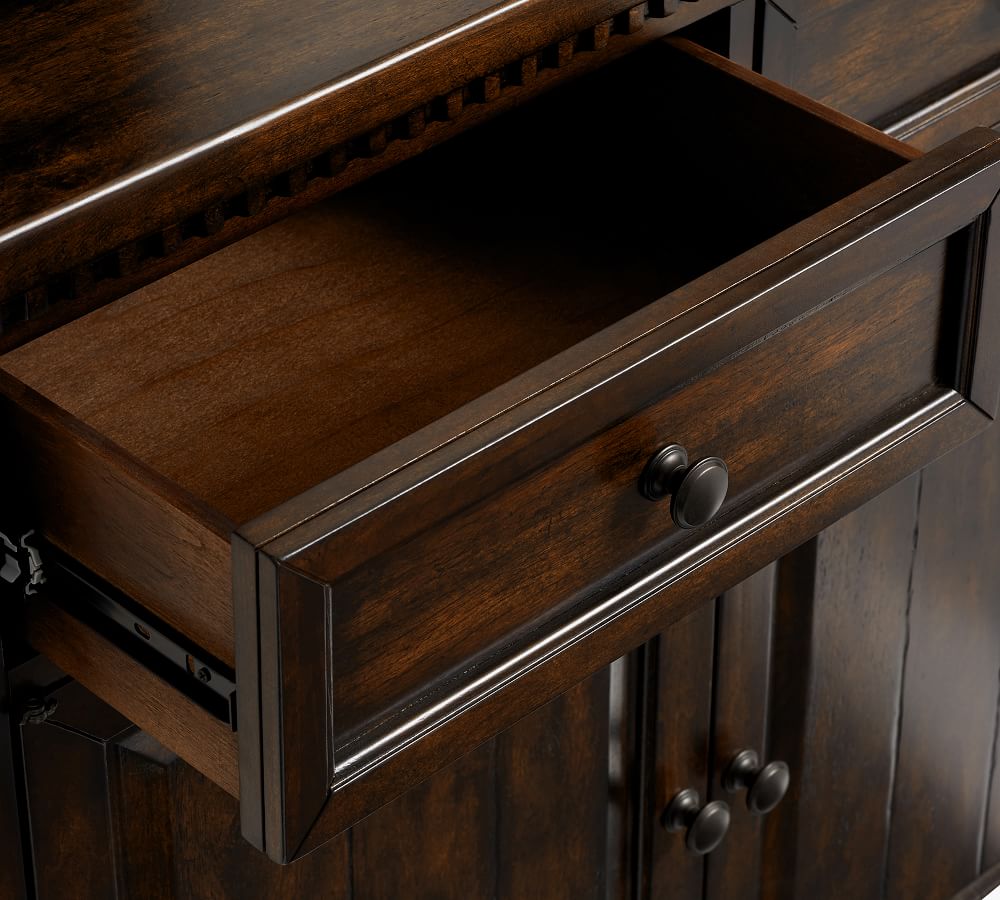 Banks 42" Cabinet Buffet | Pottery Barn