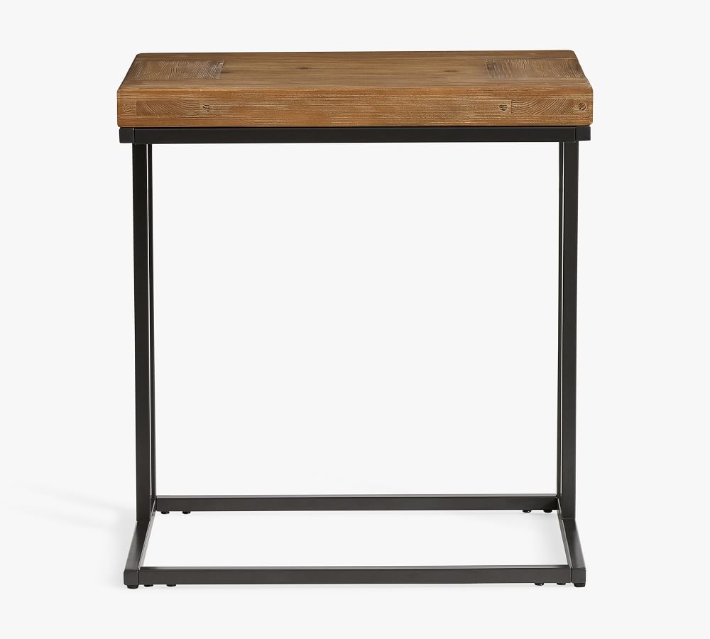 Malcolm 24" Rectangular C-Table | Pottery Barn