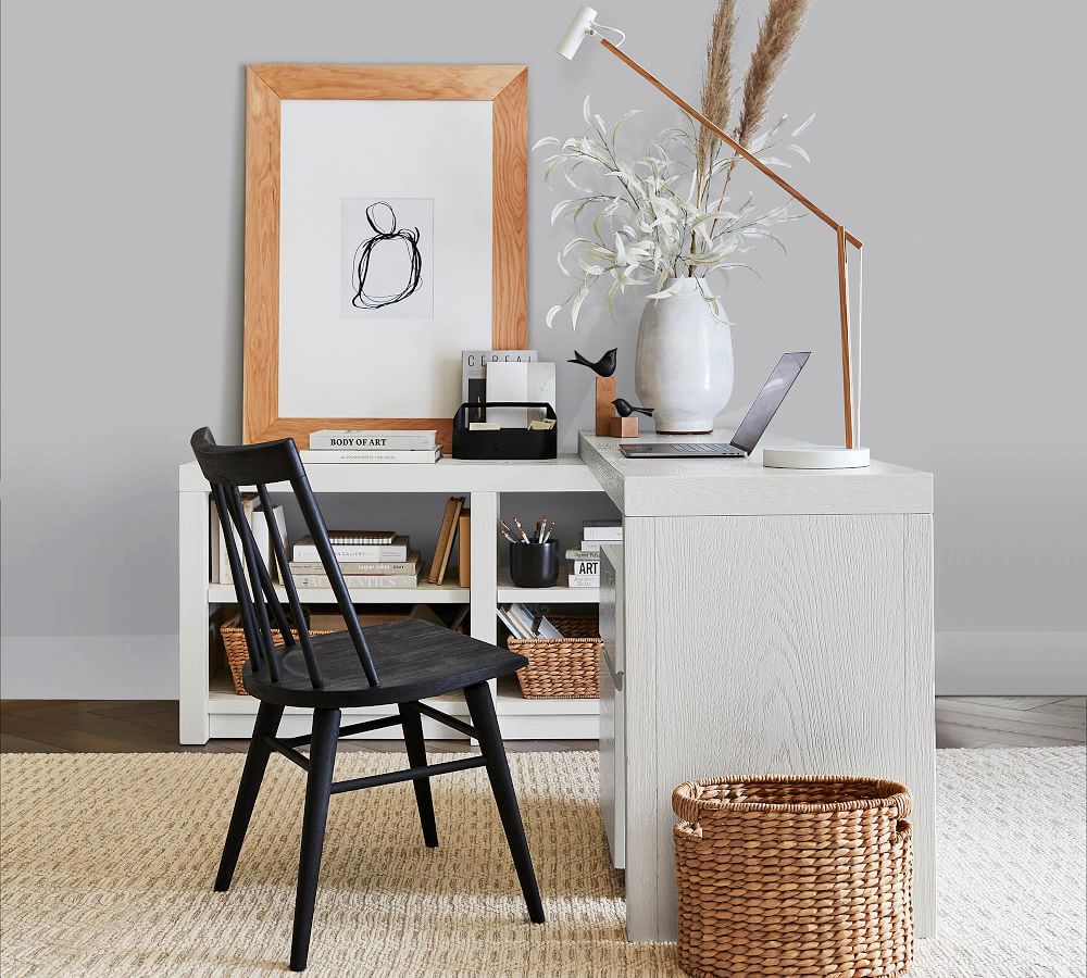 Dillon 70" L-Shaped Peninsula Desk | Pottery Barn