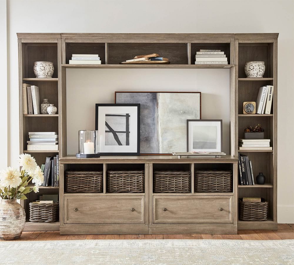 Livingston 5-Piece Bookcase Set | Pottery Barn