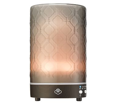 Lace Gray Glass Diffuser | Pottery Barn
