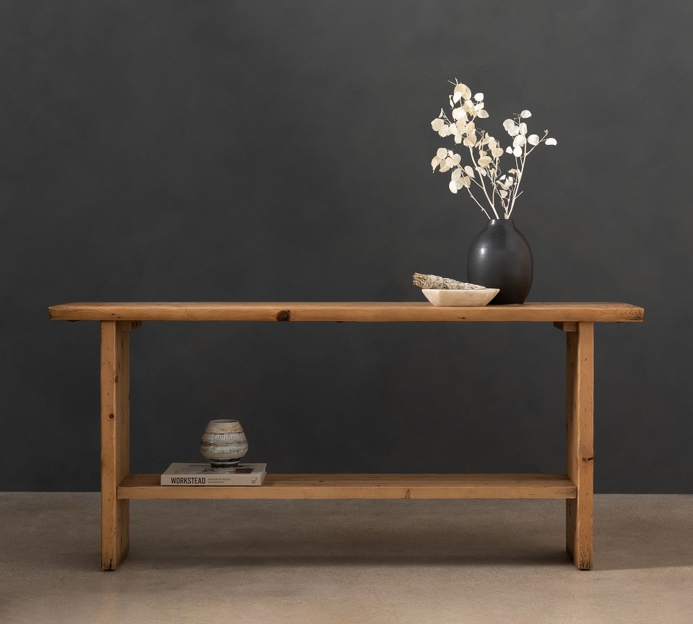 Arlo 67" Reclaimed Pine Wood Console Table | Pottery Barn