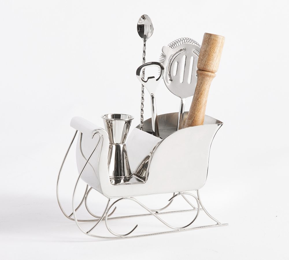 Santa's Sleigh Bar Tool Set | Pottery Barn