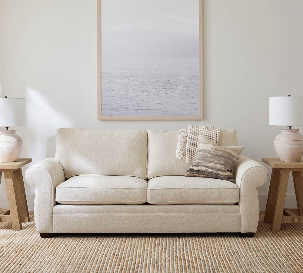 Pearce Roll Arm Upholstered Sofa | Pottery Barn