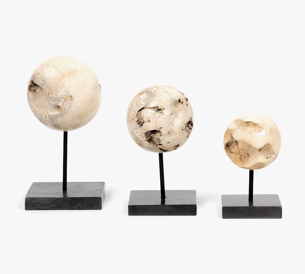 Stone Sculptures - Set of 3 | Pottery Barn