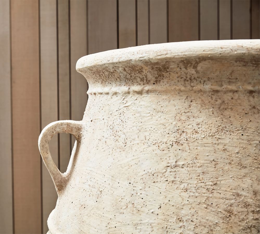 Sienna Cement Planters | Pottery Barn