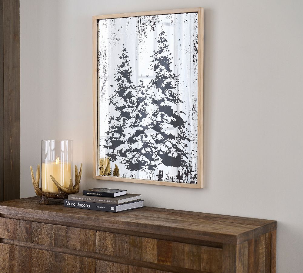 Antique Trees Mirror | Pottery Barn