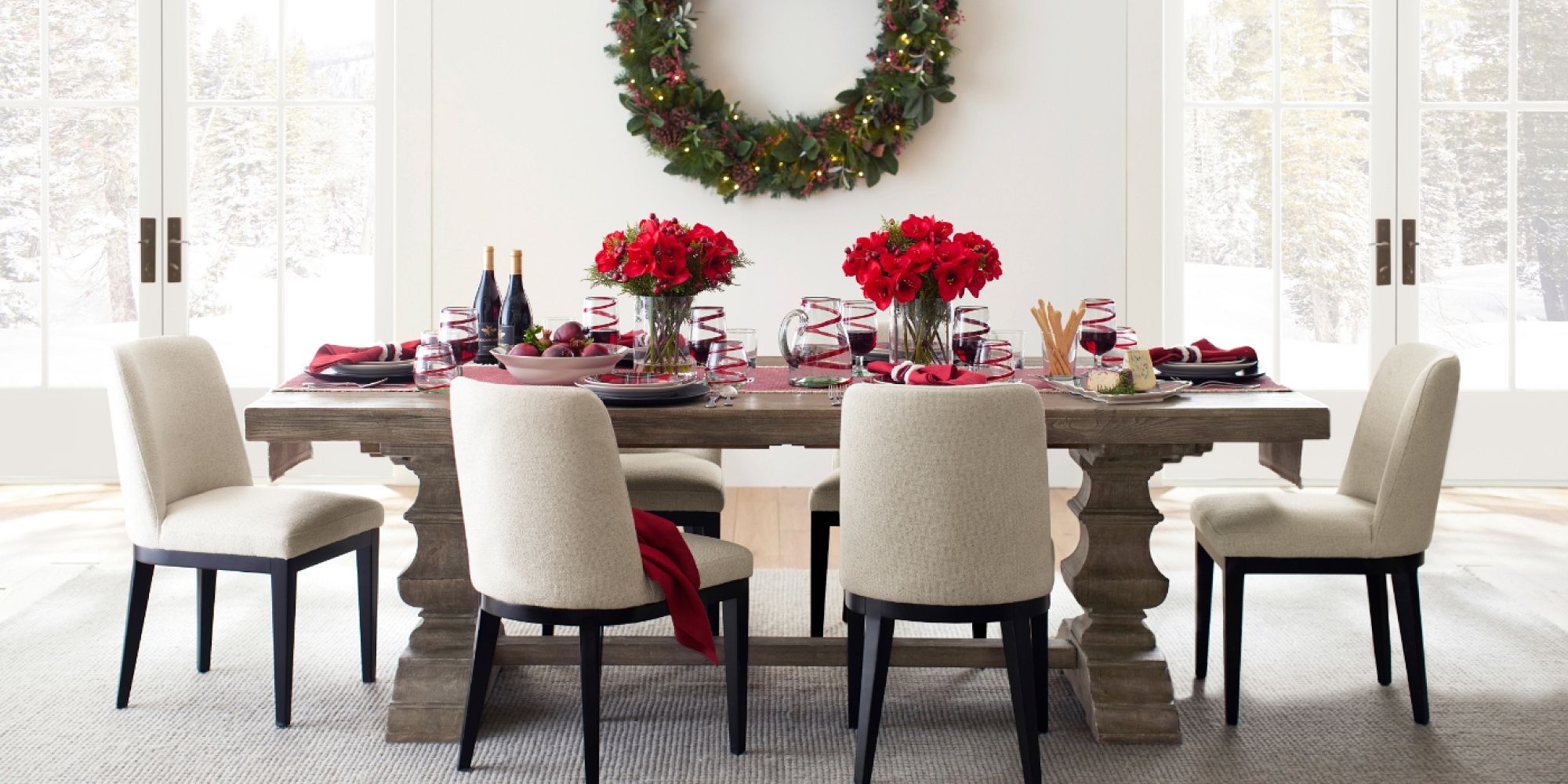 Banks Extending Dining Table | Pottery Barn