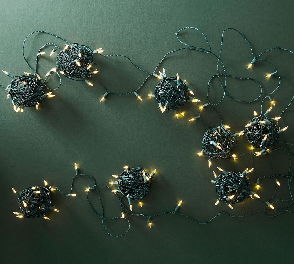 National Lampoon's Christmas Vacation Tangled String Lights | Pottery Barn