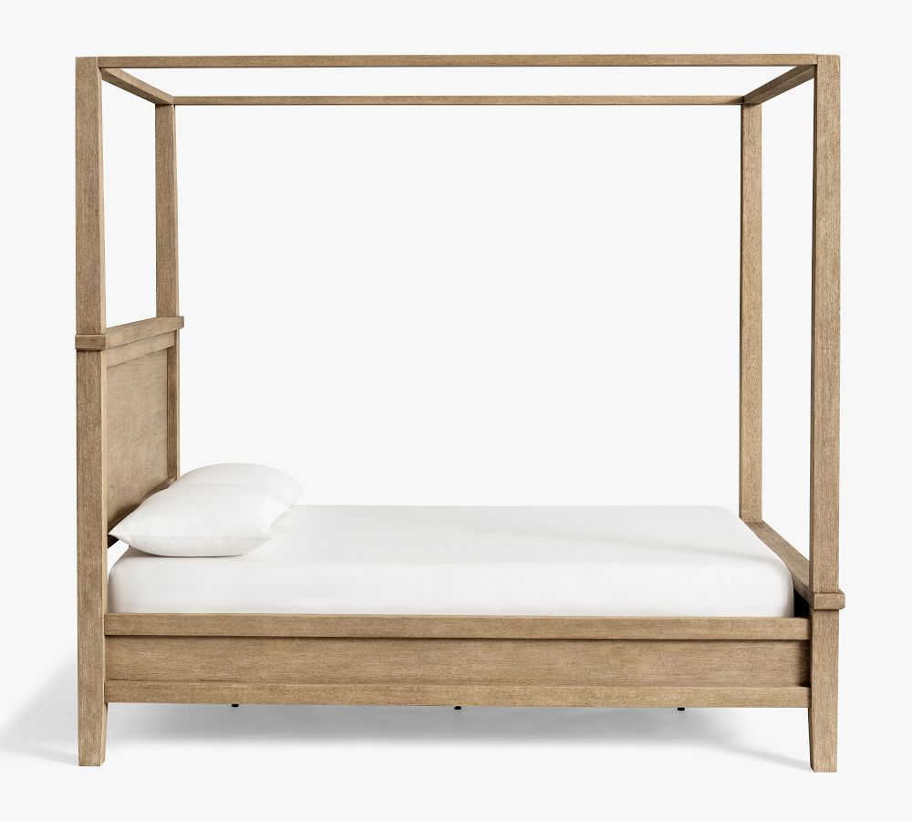 Farmhouse Canopy Bed | Wooden Beds | Pottery Barn