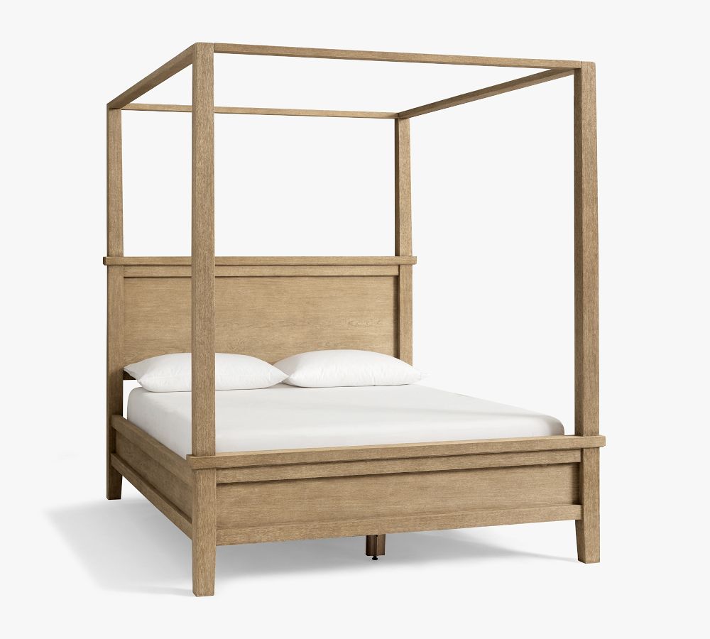 Farmhouse Canopy Bed | Wooden Beds | Pottery Barn