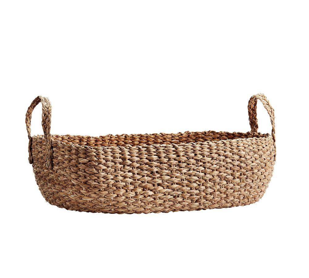 Ibiza Console Storage Basket | Pottery Barn