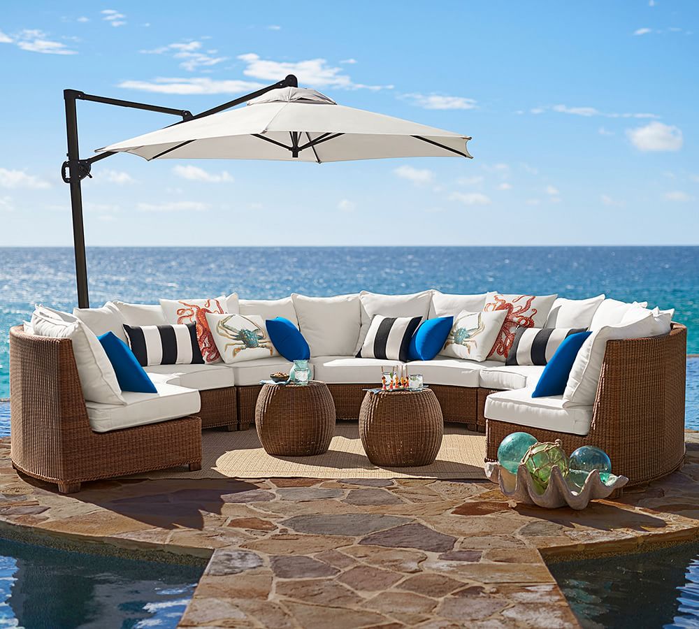 La Paz Octopus Indoor/Outdoor Pillow | Pottery Barn