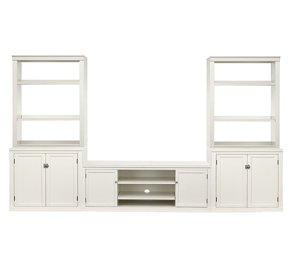 Logan 5-Piece Entertainment Center | Pottery Barn