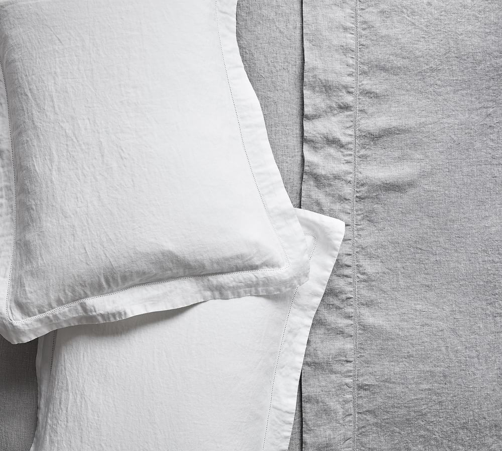 Belgian Flax Linen Sheet Set | Pottery Barn