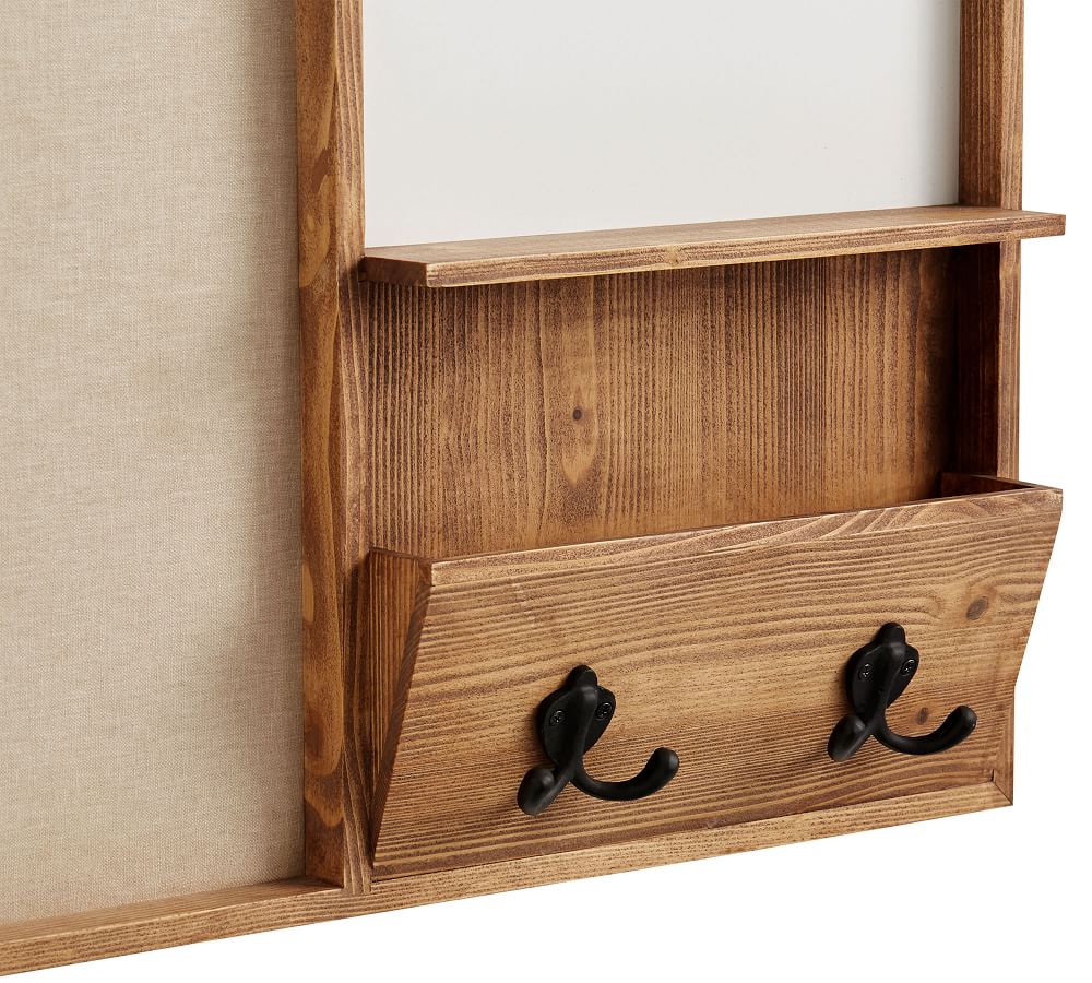 Wade Entryway Command Center - Pine | Wall Organizers | Pottery Barn