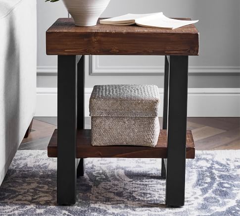 Griffin Reclaimed Wood Coffee Table | Pottery Barn
