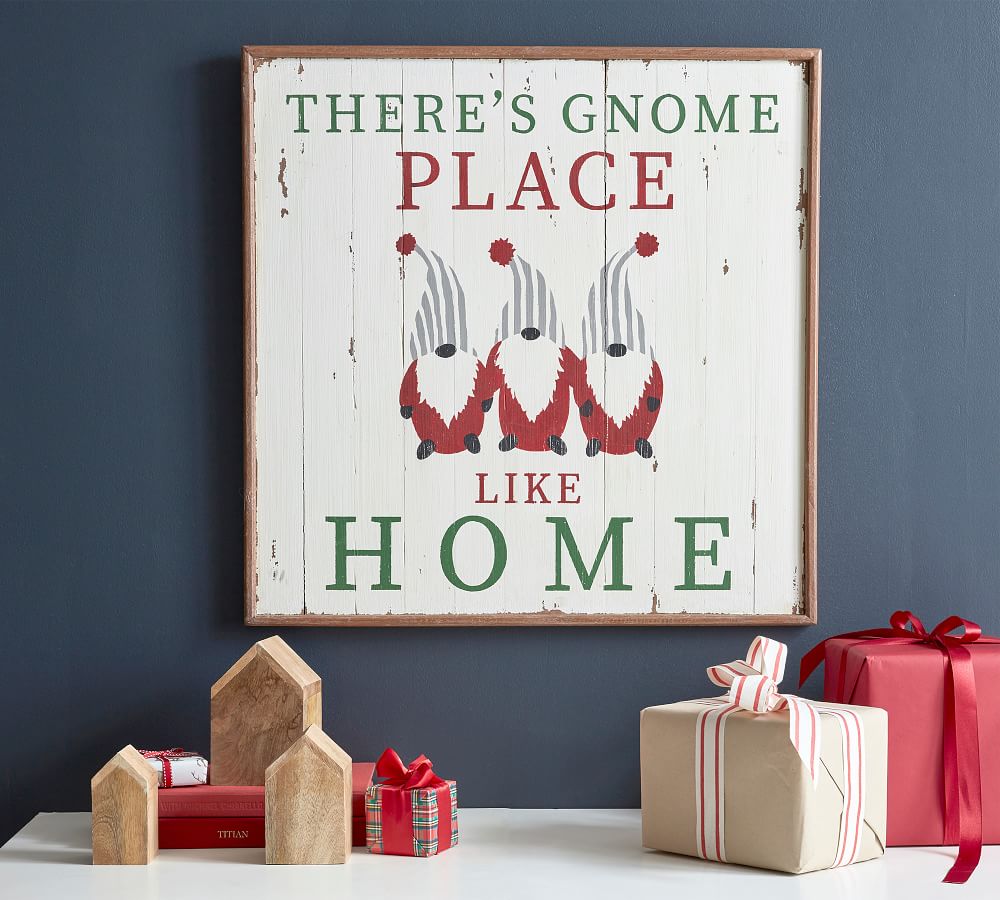 There's Gnome Place Like Home Sign | Pottery Barn